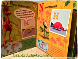 Dinosaur Train “Dinosaurs A to Z” Book