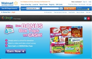 Jingit App Collects Box Tops #jingit4edu