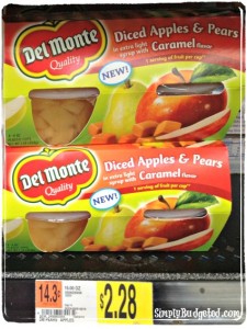 New Del Monte Fruit Cups for Wintertime Lunches #SmartSnack