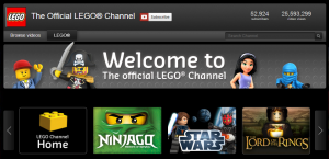 Create Your Own Playlist at The Official LEGO® channel on YouTube